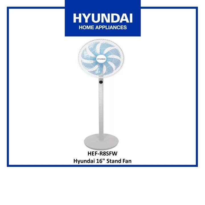 Hyundai 16" Stand Fan HEF-R8SFW | Lazada PH
