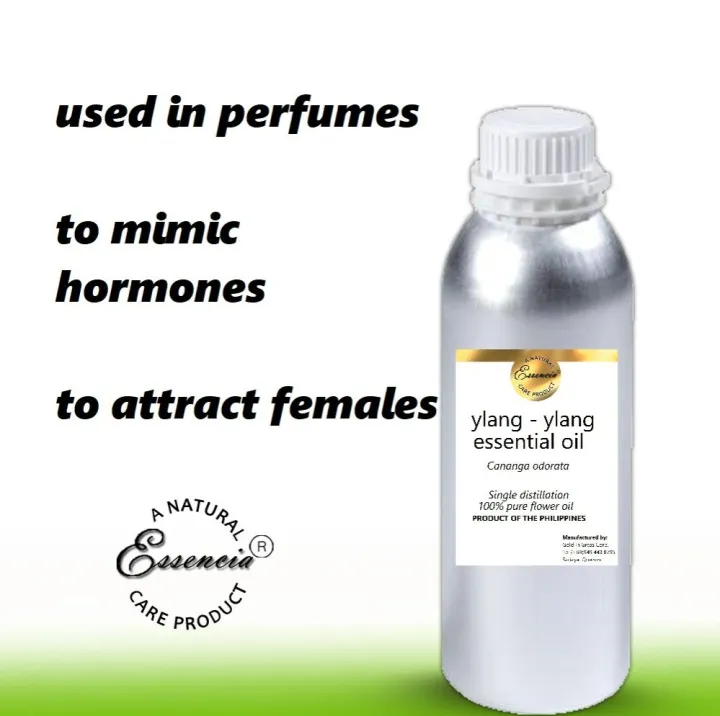 ESSENCIA Ylang-ylang Essential Oil 1 Liter for Perfume, Aromatherapy ...