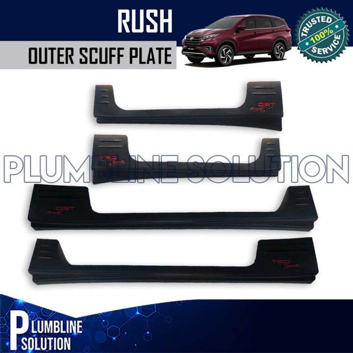 TRD Toyota Rush G E - Aruz 2018 2019 2020 2021 2022 2023 Outer Scuff ...
