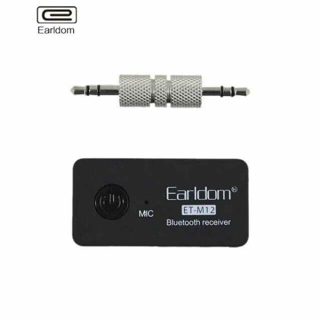 (ของแท้ 100%) Earldom M12 อุปกรณ์รับสัญญาณบลูทูธ Car Bluetooth M12 Bluetooth music Receiver ...