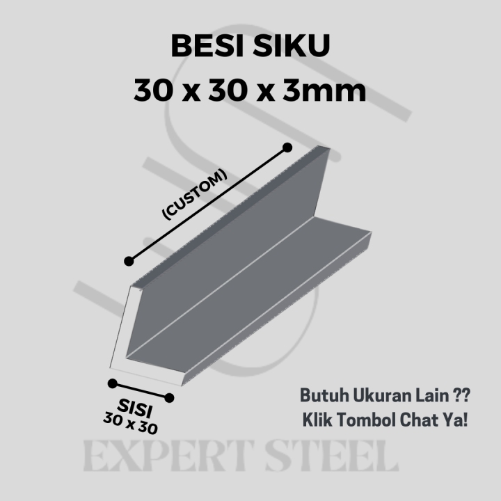 BESI SIKU 30 x 2,5mm x 0,50M | Lazada Indonesia