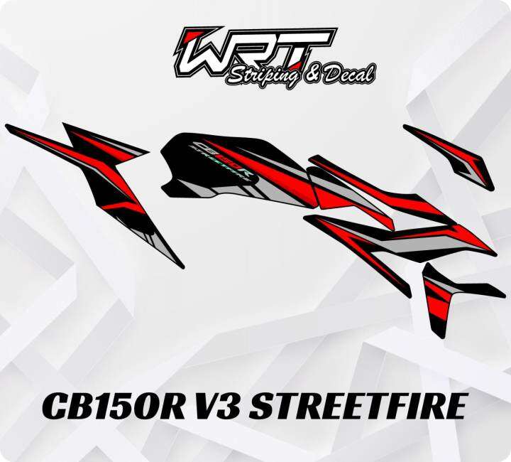 Striping CB150R- Stiker lis Decal All New CB150R v3 Facelift 2018-2020 ...