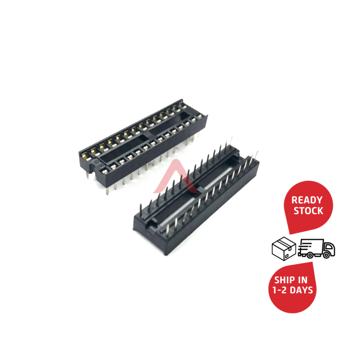 IC Socket 28pin DIP (suitable for ATMEGA 328P chip) | Lazada