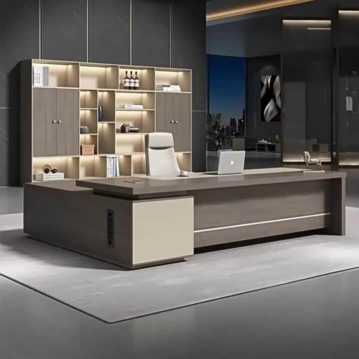 GGMM Office Furniture Simple Modern Boss Desk Office Desk for Boss ...
