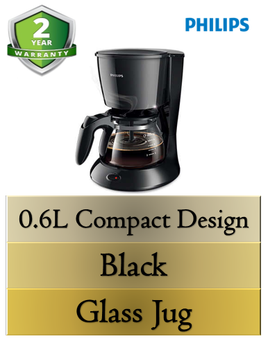 Philips Drip Coffee Machine (7 Cups) LED Power Switch HD7431 | Lazada