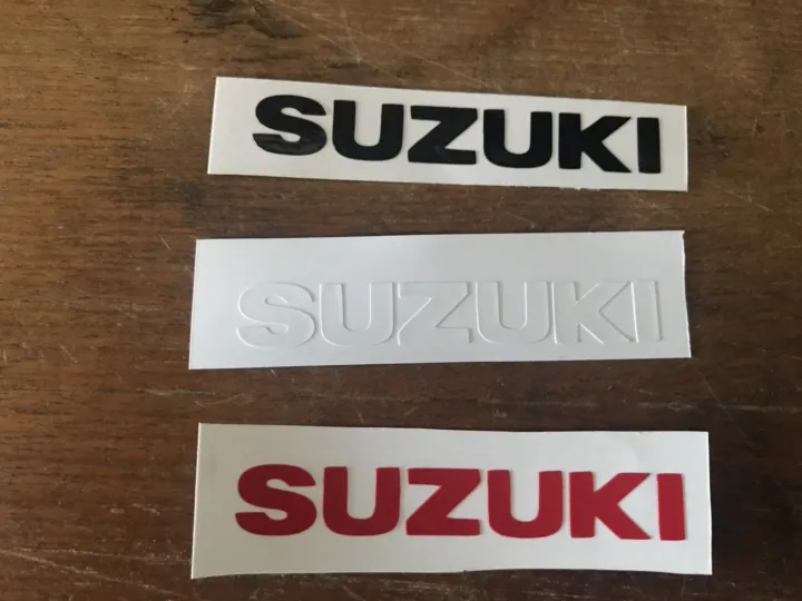 สติ๊กเกอร์แป๊ะรถบังคับ WPL D12 Sticker wpl d-12 WPL D12 LOGO SUZUKI ...