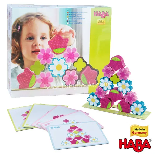Totty Books (ของแท้เยอรมัน ส่งไวจากไทย 2 - 6 ขวบ) ของเล่นมอนเตสซอรี่ ตัวต่อไม้ Stacking Game ...