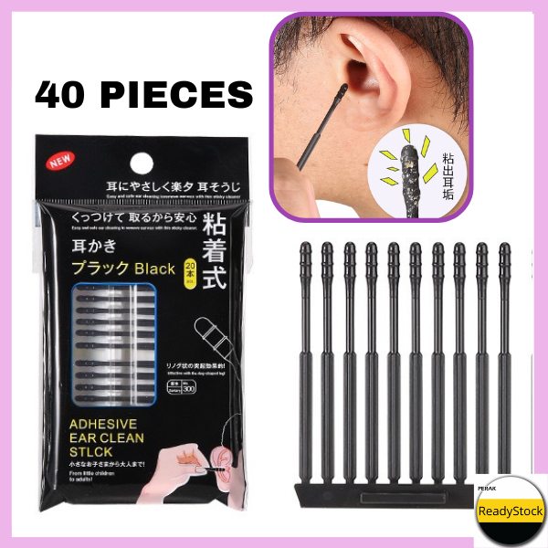 Japan Baby Earwax Stick Viscosity Twist Rotational Ear Wax Pick Scoop ...