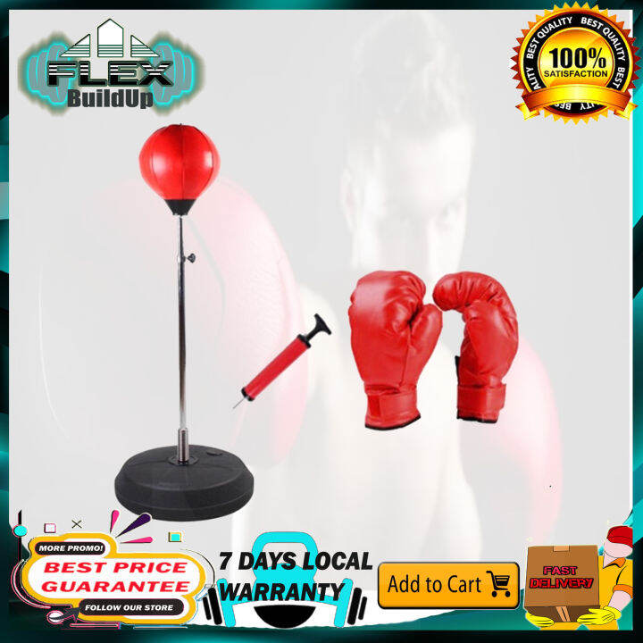FLEX BuildUp PUNCHING BALL SET FREE GLOVES | Lazada PH