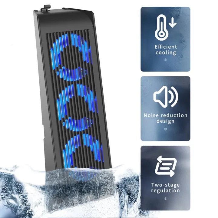 【Ready] Efficient Cooling Game Artifact Radiator USB with 3 Cooling Fan ...