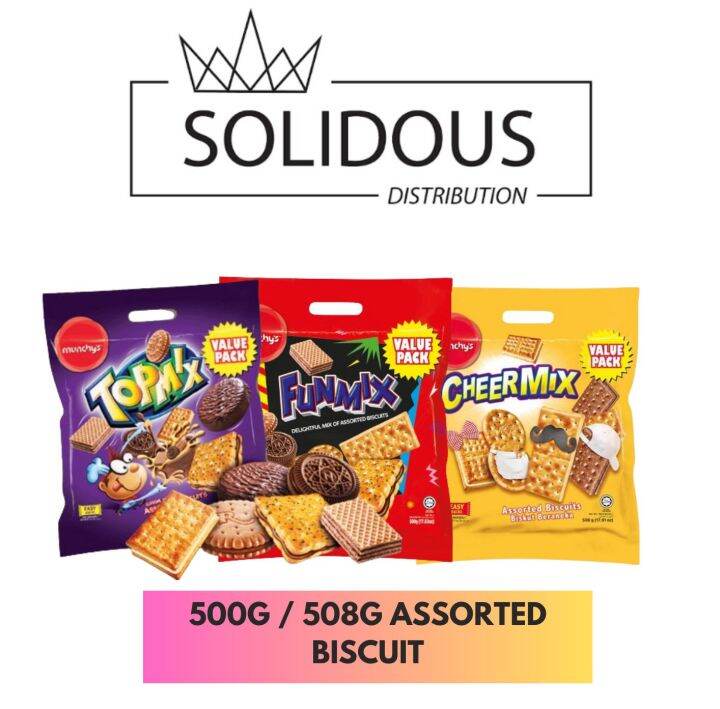 MUNCHY'S 500G / 508G ASSORTED BISCUIT | Lazada