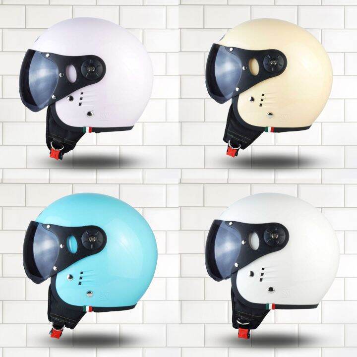 HELM BOGO RSIX HELM DEWASA MODEL KACA PILOT BANYAK WARNA TERBARU SNI ...