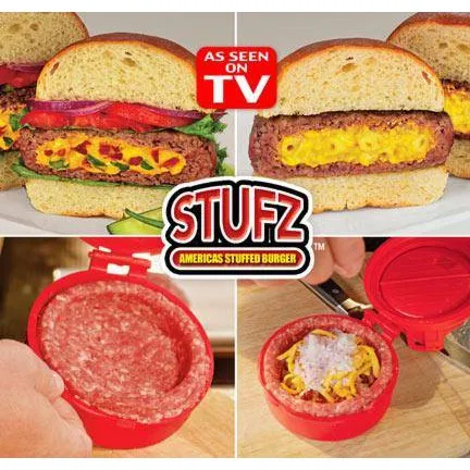 StufZ Sliders Burger Press Hamburger Grill Maker (Red)SGo | Lazada PH