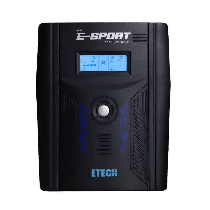 Etech เครื่องสำรองไฟ 1500VA E-Sport 'By Zircon' &&EU | Lazada.co.th