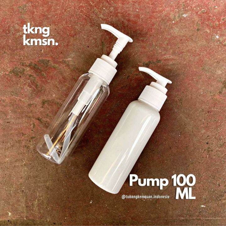Botol Pump 100 ml / Botol Sabun cair / Botol Hand Sanitizer | Botol Cuci Tangan | Botol Tabun ...