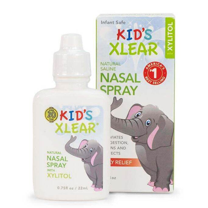 Xlear, Kid's Xlear, Saline Nasal Spray, (22 ml) | Lazada
