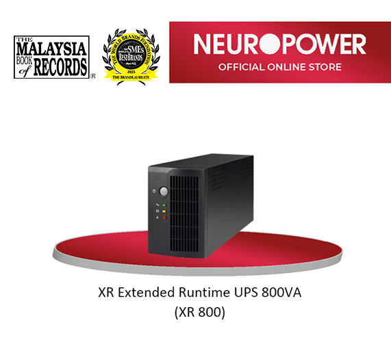 NEUROPOWER UPS [800VA] XR800 LINE INTERACTIVE UPS WORKS WITH CAR ...