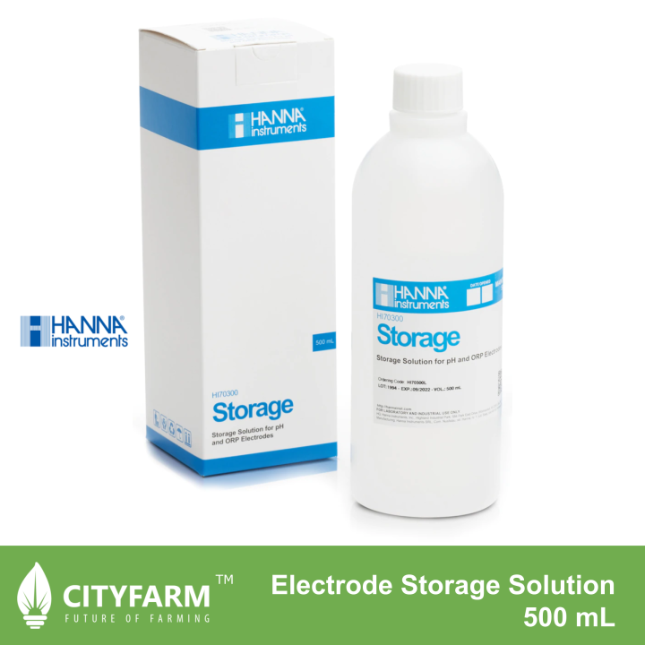 Hanna Instruments Electrode Storage Solution (500 mL) HI70300L | Lazada