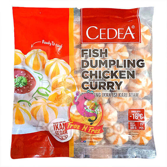 CEDEA Dumpling Isi Kari Ayam 500 Gram (25 Pcs) | Lazada Indonesia