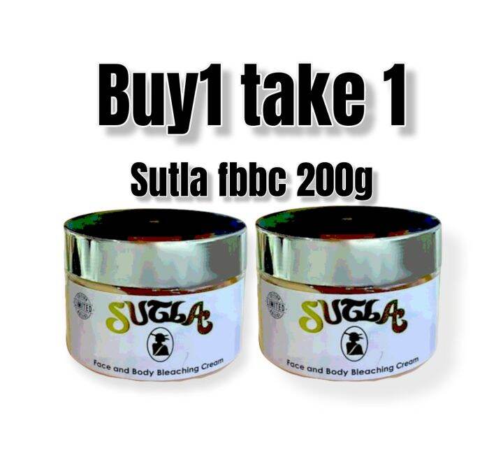 sutla face and body bleaching cream 200 | Lazada PH