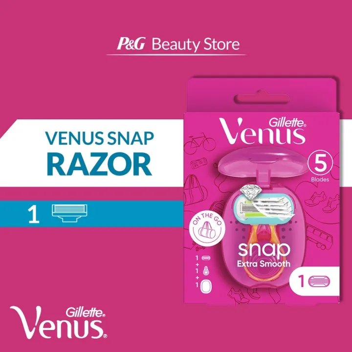 Gillette Venus Snap Extra Smooth Razor 1Up | Lazada PH