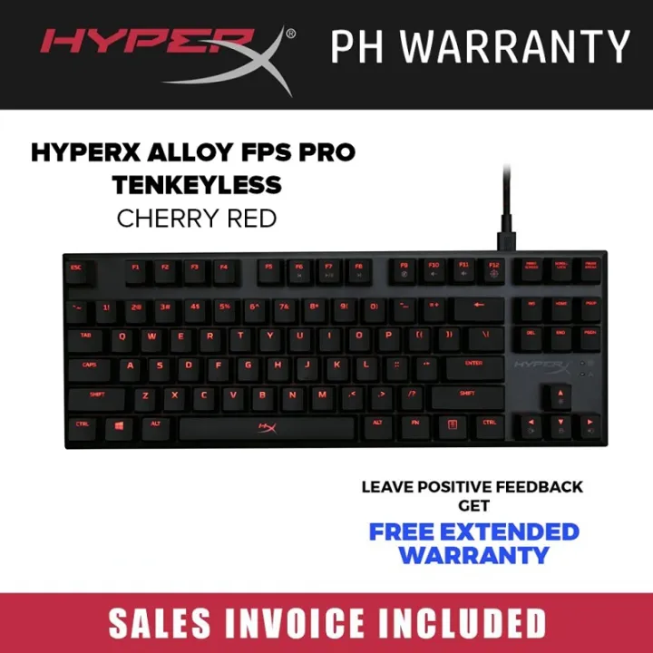 HyperX Alloy FPS Pro - Tenkeyless Mechanical Gaming Keyboard - 87-Key ...