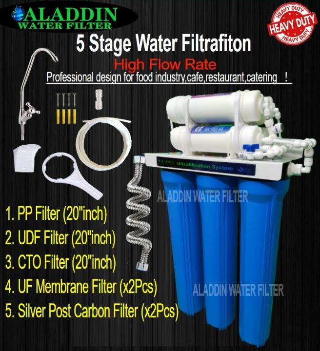 20 inch WATER FILTER / UF Ultrafiltration System ( Complete Set )for ...