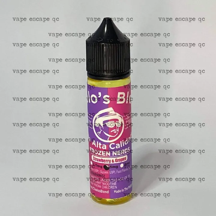 [Ready Stock] CHOLO'S BLEND CHOLOS 60ML 2.5 MG 5 MG - PEANUT BUTTER ...