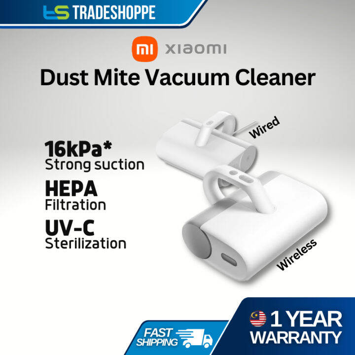 Xiaomi Mijia Handheld Dust Mite Vacuum Cleaner UV Light Anti Mite ...