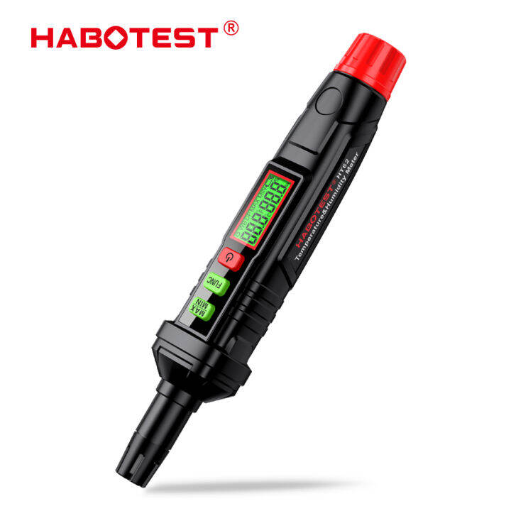 HABOTEST HT62 เทอโมมิเตอร์ & เครื่องวัดความชื้น 4-in-1 เทอร์โม ...