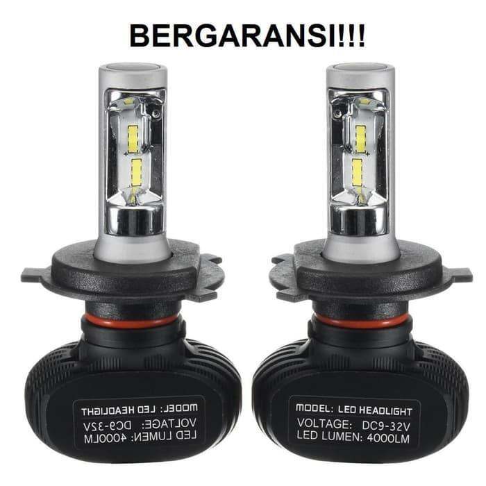 LED H4 CSP Chips 8000LM 6500K (1 Set 2 Lampu) | Lazada Indonesia