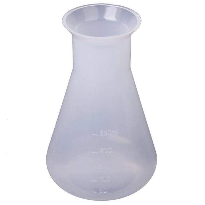 Plastic Transparent laboratory chemical Erlenmeyer flasks Container ...