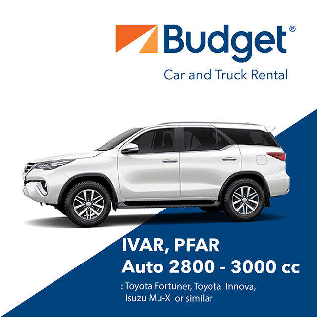 คูปองรถเช่า BUDGET : IVAR,PFAR NO DEDUCT | Lazada.co.th