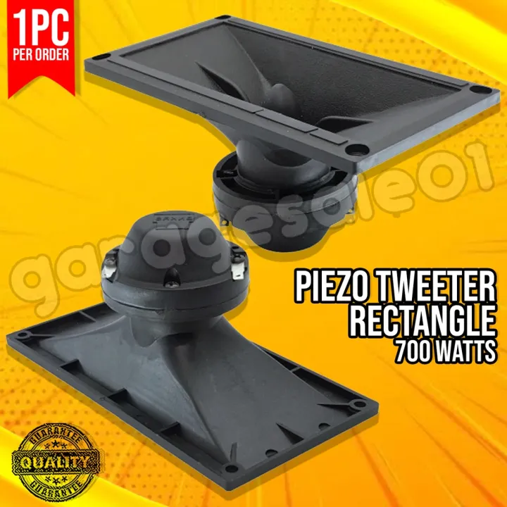 【Hot Sale】⚡TWEETER PIEZO PT-104 700 WATTS RECTANGULAR BLACK⚡ | Lazada PH