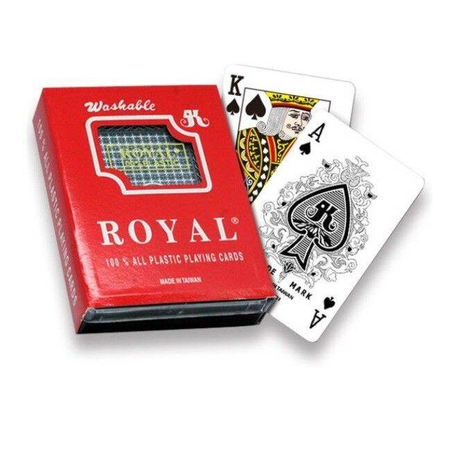 Royal Playing Cards: 100% Plastic Royal Playing Card | Lazada Indonesia