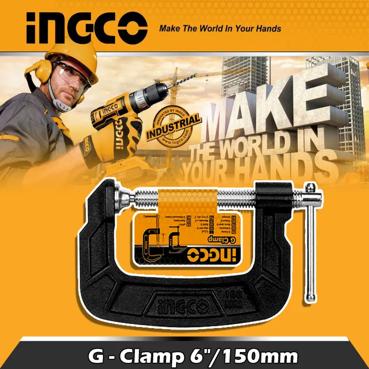 INGCO C clamp - HGC0104 , HGC0105 , HGC0106 | Lazada PH