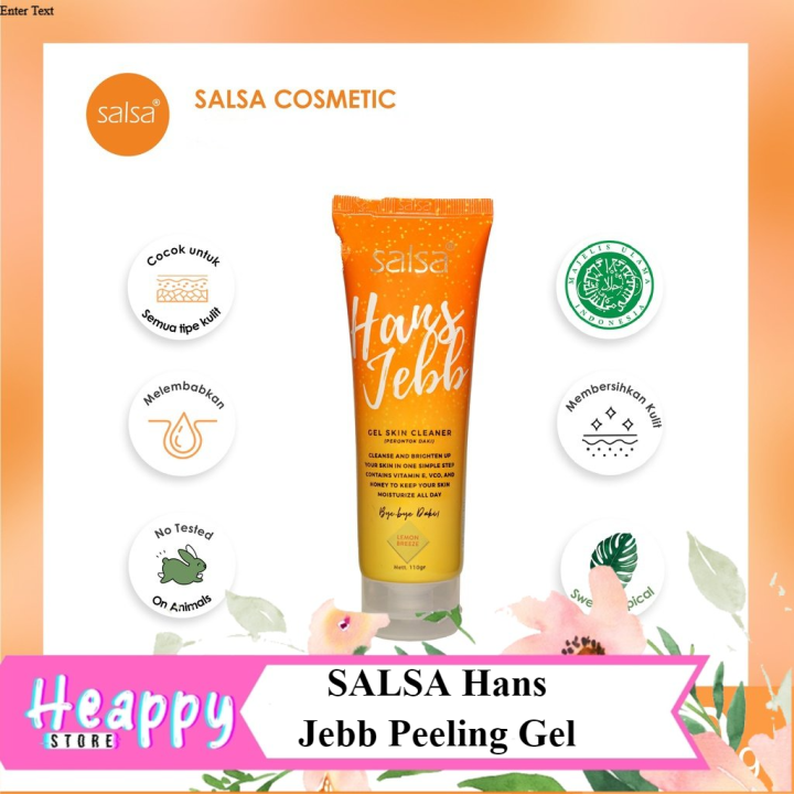 SALSA Hans Jebb Peeling Gel - Perontok Daki dan Ketiak Hitam | Lazada ...