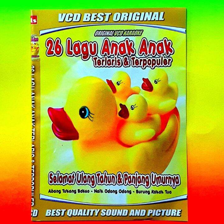 KASET VCD VIDEO MUSIK 26 LAGU ANAK ANAK TERLARIS TERPOPULER SEPANJANG ...