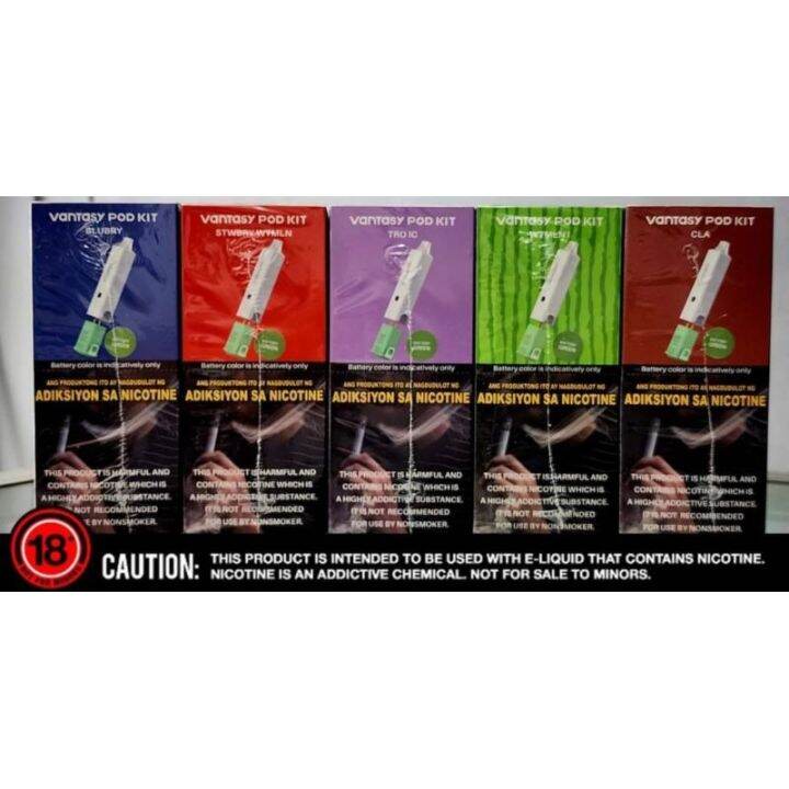 VANTASY POD BY JUDE REPLACEMENT FLAVOR POD - 4000 Puffs - NO BATTERY ...