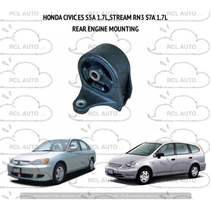 REAR ENGINE MOUNTING HONDA CIVIC ES S5A 1.7,STREAM RN3 S7A 1.7 (AUTO/MANUAL) | Lazada