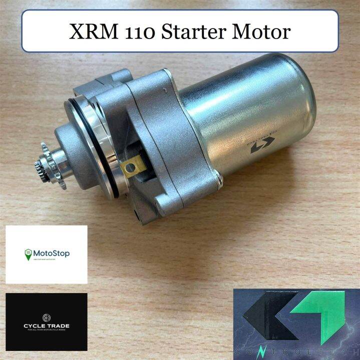 CONTROLTECH Starter Motor for Honda XRM 110 | Lazada PH