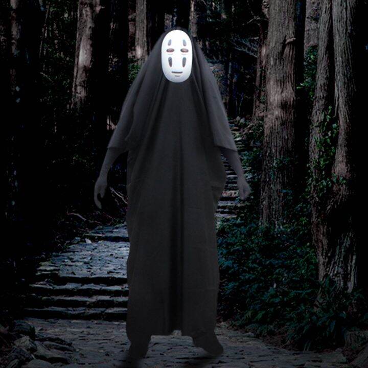 No Face Man Spirited Away คอสเพลย์เครื่องแต่งกายหน้ากากถุงมือ Anime ...