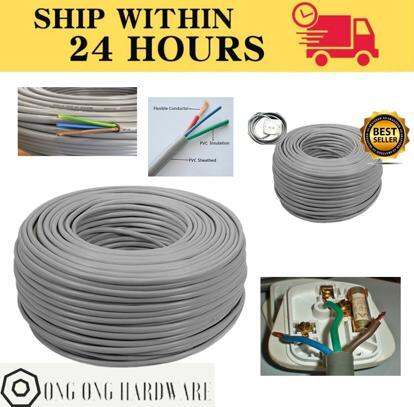 Cable 3 Core Pure Copper Wire /Wire Flexible Cable /3 Core Flexible ...