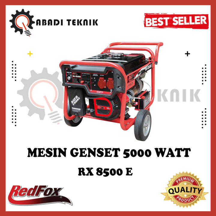 GASOLINE GENERATOR/MESIN GENSET 5000 WATT RX-8500E | Lazada Indonesia