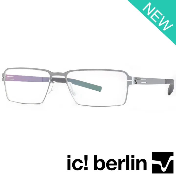 Ic Berlin ไอซี เบอร์ลิน แว่นตา รุ่น 012 C-3 สีเงิน Model Lior A. วัสดุ ...