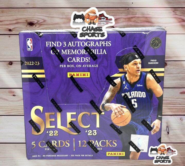 2022-23 Panini Select Hobby Box Basketball NBA Cards (2022 2023 ...
