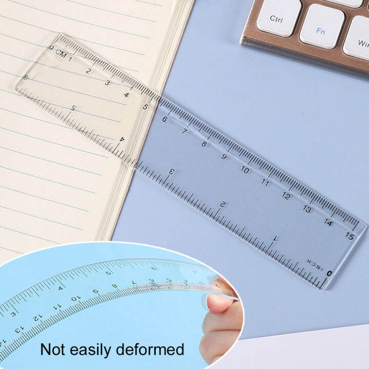 Ruler With Rounded Edges And Corners Of 15cm No Harm To Hands ...