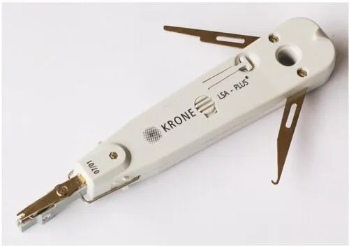 Krone LSA-plus punch down tool for Cat5 Cat5E Cat6 Cat6e Cables NEW ...