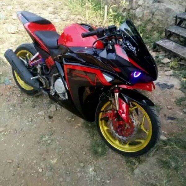 FULL FAIRING R25 UNTUK NEW OLD VIXION NVL BYSON FULLBODY YAMAHA R25 PNP ...