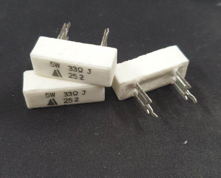 Resistor Keramik 5w 33Ohm 33 Ohm | Lazada Indonesia